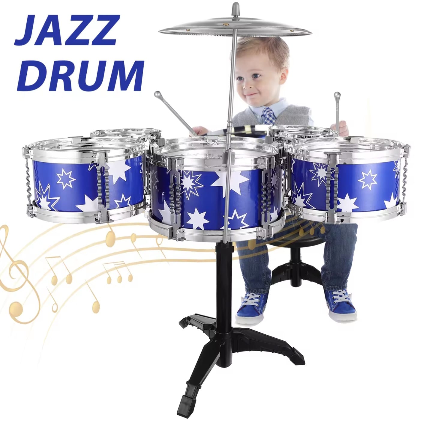 BATERÍA DE JAZZ MUSICAL™ – ¡DESPIERTA EL TALENTO QUE LLEVA DENTRO TU P ...